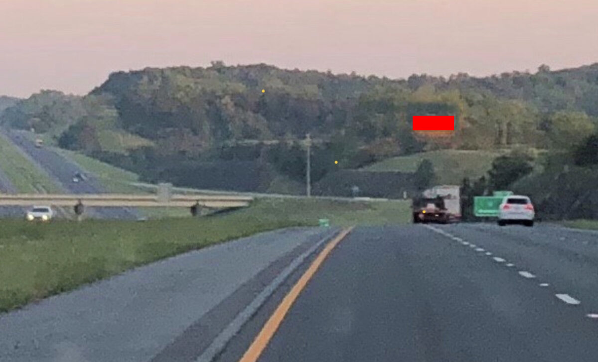 Bulletin Board I-22 East at Exit 91 Facing East | Sha Outdoors, LLC.